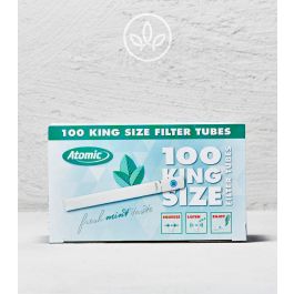 Atomic King Size Filter Tubes Mint Balls 100