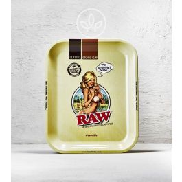 Rolling Tray Girl XXL | RAW | Spliff-Boxen | Headshop ? Healthygarden.